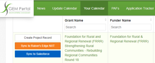 GEMS: Australia's largest and most current grants database
